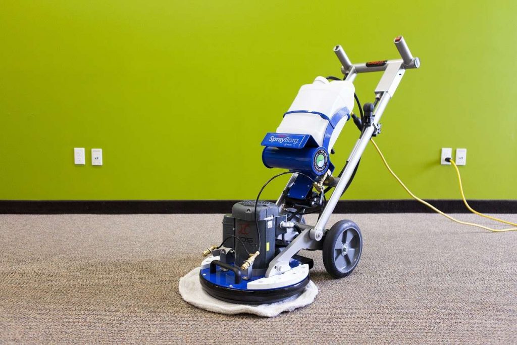 ORBOT Orbital floor scrubbing machine - PowerVac