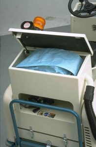 Tennant 6100 Ride on Sweeper - PowerVac