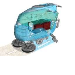 Tennant T5e scrubber with ec-H20 - PowerVac