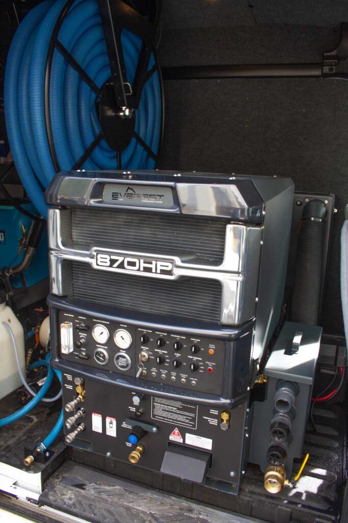 Sapphire Scientific Everest 870HP Truckmount Carpet Cleaner - PowerVac