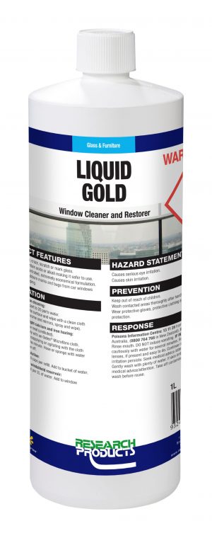 Liquid Gold Window Cleaner and Restorer - PowerVac