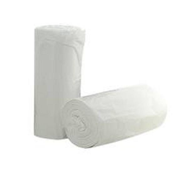 36 Litre White Bin Liner Bags on roll 20x 50pk - PowerVac