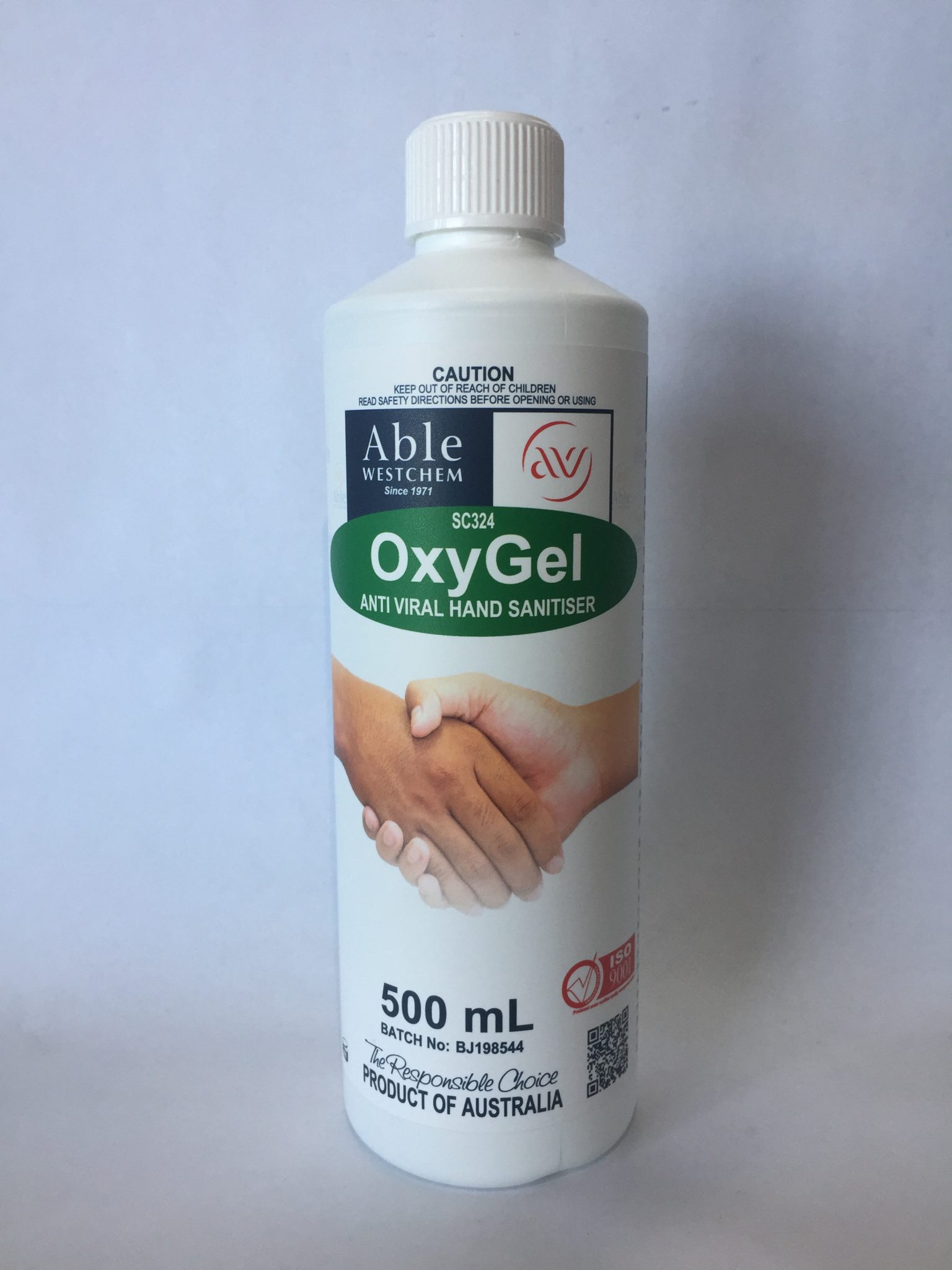 OxyGel Anti Viral Hand Sanitiser - PowerVac